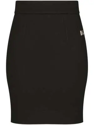 Dolce & Gabbana Milano-rib Miniskirt