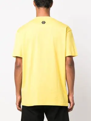Philipp Plein Hawaii Short-sleeve T-shirt - Yellow