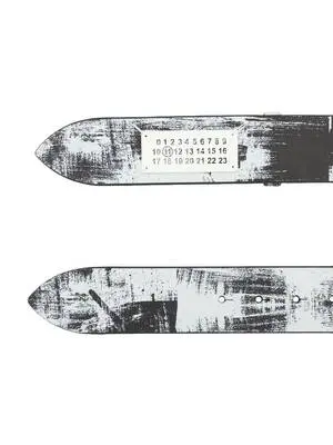 MAISON MARGIELA Bianchetto Leather Belt