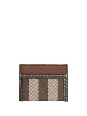 Burberry Vintage-check Card Holder - Brown