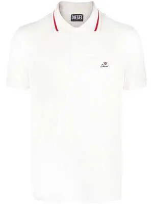 DIESEL® Embroidered-logo Polo Shirt