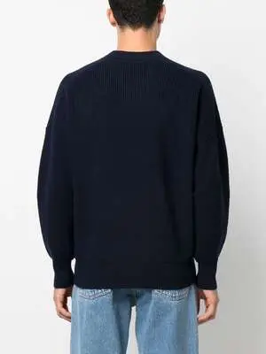 MARANT Barry Purl-knit Jumper - Blue