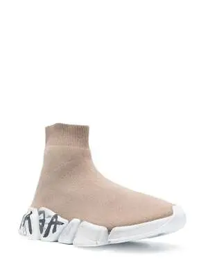 Balenciaga Speed Graffiti-print Sneakers