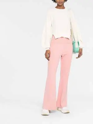 Stella McCartney Logo-patch Jumper - Neutrals