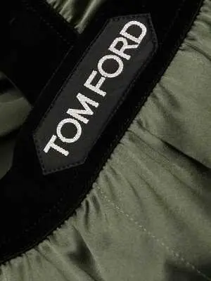 TOM FORD Satin Logo-waist Boxer Briefs