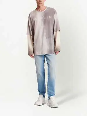 Balmain Logo-print Organic Cotton T-shirt