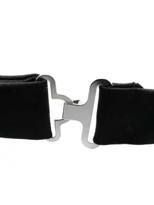 Tagliatore Clasp-fastening Bow Tie - Black