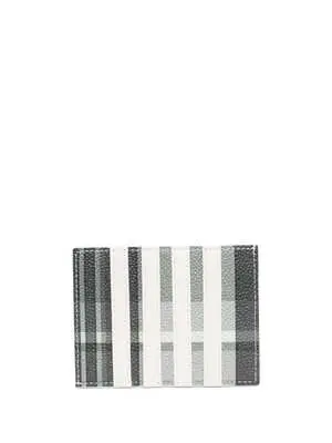 Thom Browne Check-pattern Cardholder Wallet