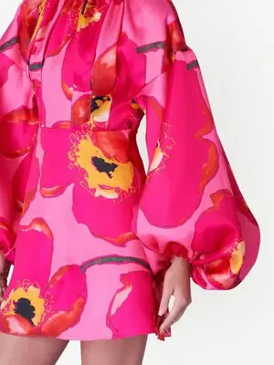 Carolina Herrera Balloon-sleeves Dress