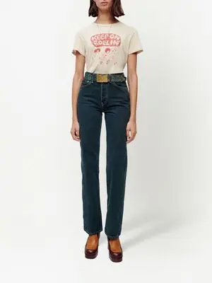 RE/DONE Graphic Print Short-sleeve T-shirt