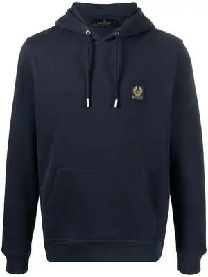 Belstaff Logo-patch Cotton Hoodie