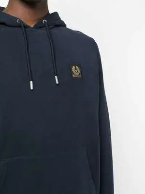 Belstaff Logo-patch Cotton Hoodie