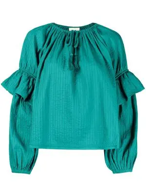 Ulla Johnson Tie-front Blouse