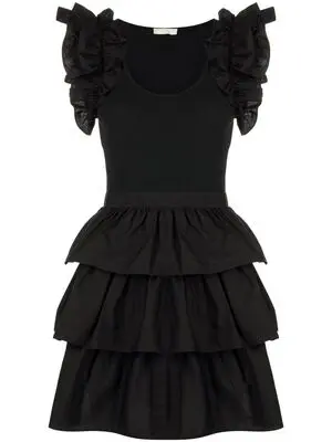 Ulla Johnson Ruffle-trim T-shirt Dress