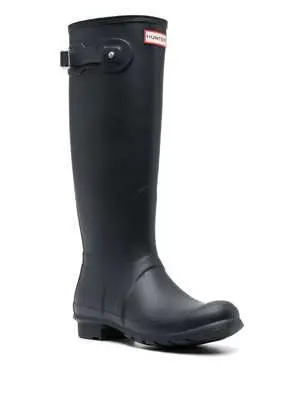 Hunter Logo-detail Knee-length Boots