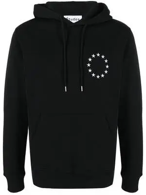 ÉTUDES STUDIO Logo-print Long-sleeve Hoodie
