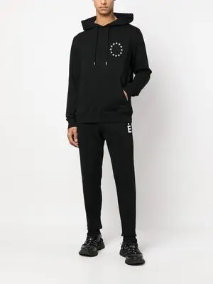 ÉTUDES STUDIO Logo-print Long-sleeve Hoodie