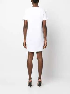 Moschino Bugs Bunny Print Cotton Jersey Dress