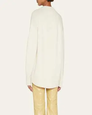 JIL SANDER Volume Cashmere Cardigan