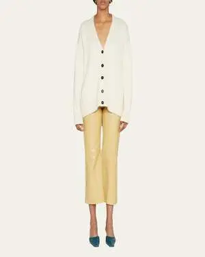 JIL SANDER Volume Cashmere Cardigan