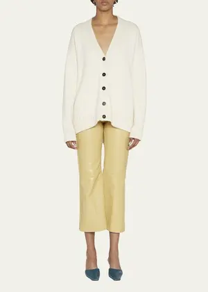 JIL SANDER Volume Cashmere Cardigan