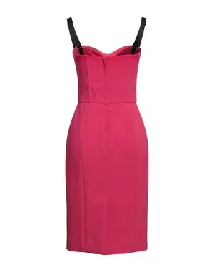 Dolce & Gabbana Midi Bodycon Dress - Fuchsia