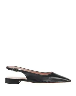 Women's Leather Slingback Flats