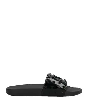 Valentino Garavani Round Toe Slides Slipper