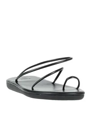ANCIENT GREEK SANDALS Textile Strappy Thong Sandals