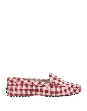 TOD'S Leather Loafers - Red