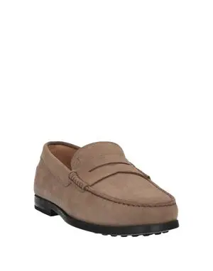 TOD'S Loafers In Leather - Beige