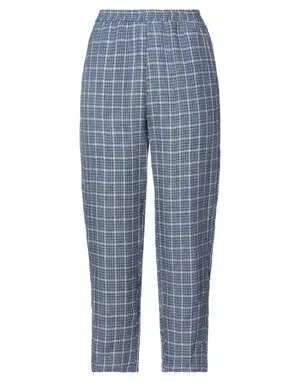 MANILA GRACE Tapered Checked Pants