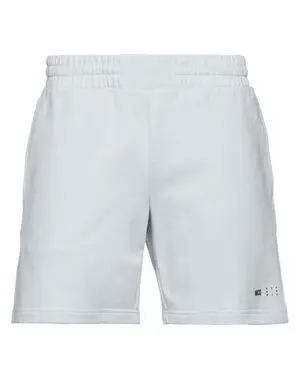Alexander McQueen Light Cotton Blend Shorts - Grey