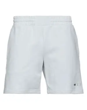 Alexander McQueen Light Cotton Blend Shorts - Grey