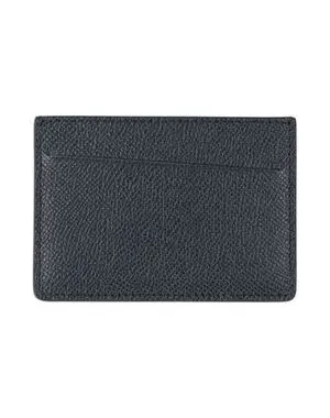 MAISON MARGIELA Man Document Holder Off White Size - Soft Leather Navy Blue