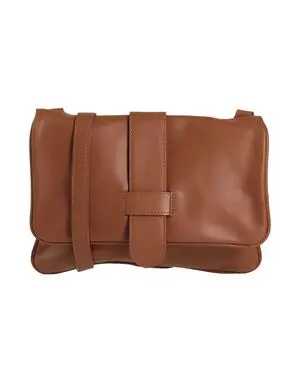 CORSIA Calfskin Cross-body Bag - Brown
