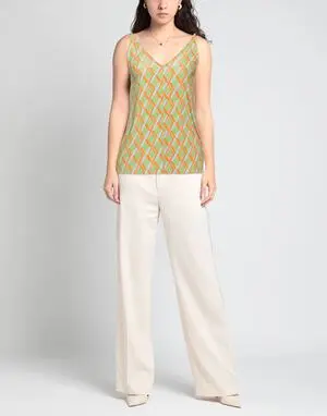 SIYU Geometric-print Camisole - Green