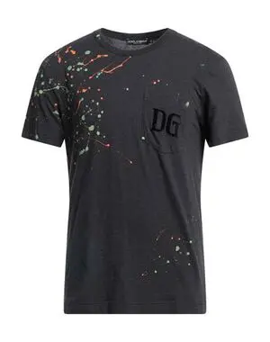 Dolce & Gabbana T-shirt Charcoal Size Cotton - Grey