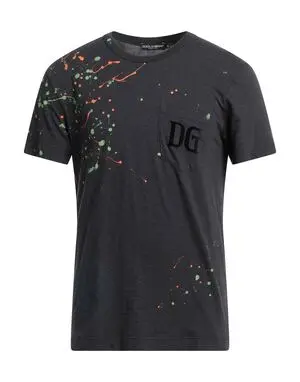 Dolce & Gabbana T-shirt Charcoal Size Cotton - Grey
