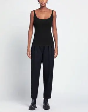 OFF-WHITE™ Ribbed Jersey Top - Black