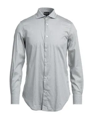 Emporio Armani Shirt Size Cotton, Elastane - Grey