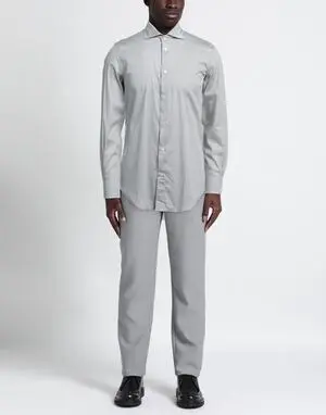 Emporio Armani Shirt Size Cotton, Elastane - Grey
