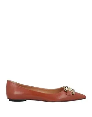TOD'S Ballet Flats - Brown