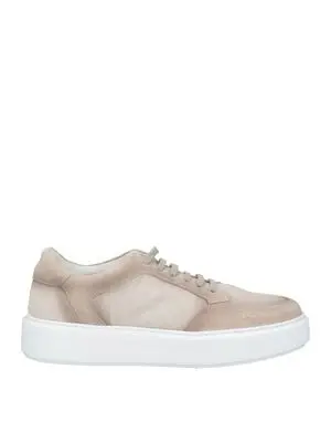 FABIANO RICCI Sneakers In Leather And Textile Fibers - Grey