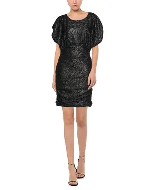 GAËLLE PARIS Mini Dress With Sequins - Black