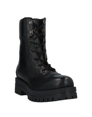 BALDININI Calfskin Combat Boots
