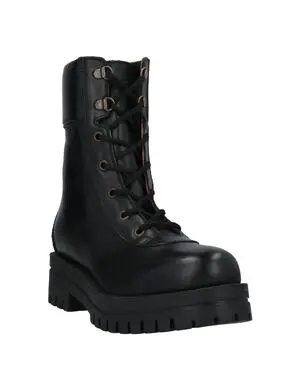 BALDININI Calfskin Combat Boots