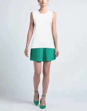 NOCOLD Sleeveless Knit Top - White