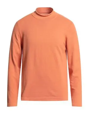 04651/ A TRIP IN A BAG Cotton And Wool Turtleneck - Orange