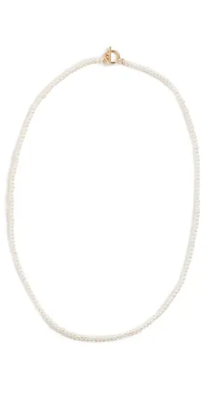 Shashi Pearl Ciel Necklace - Gold